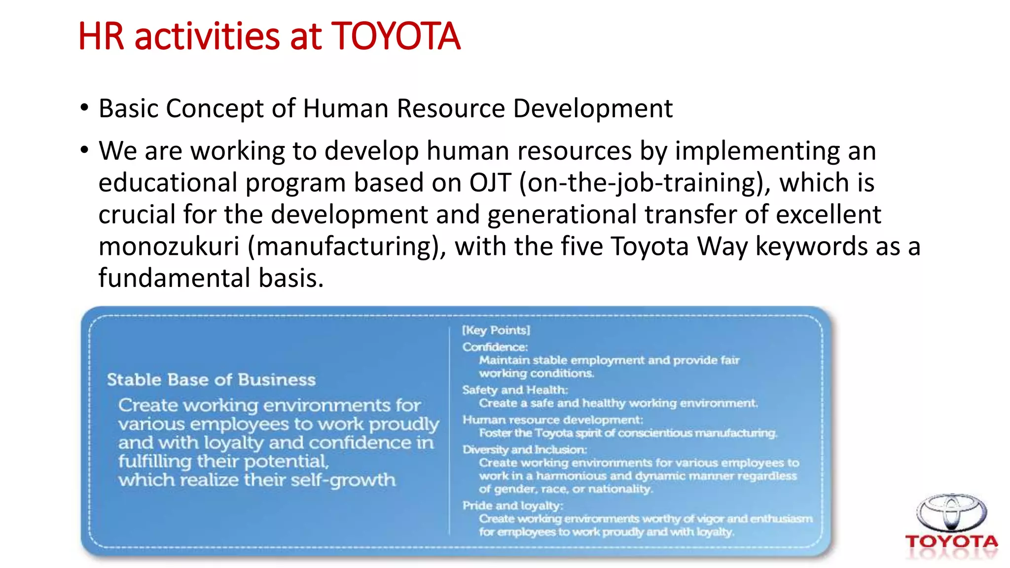 Human Resource At Toyota Maged Elsakka | PPTX
