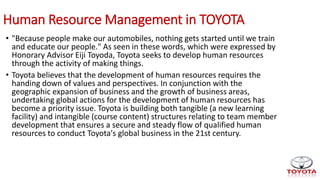 Human Resource At Toyota Maged Elsakka | PPTX