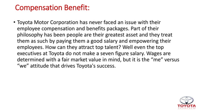 Human Resource At Toyota Maged Elsakka | PPTX | Automotive Industry | Industries