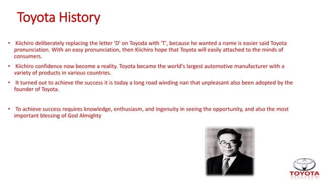 Human Resource At Toyota Maged Elsakka | PPTX | Automotive Industry | Industries