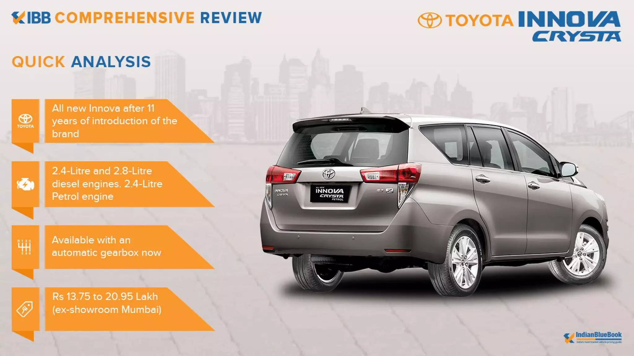 Toyota innova crysta quick facts | PDF