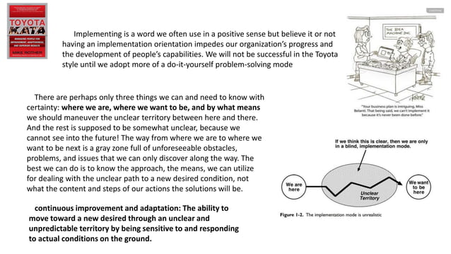 Toyota kata-Mike Rother | PPTX | Business | Business and Finance