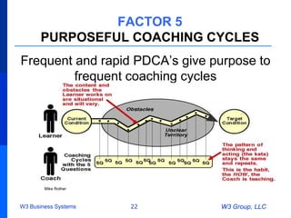 Toyota Kata 5 key Factors for Successful Advance Groups | PDF