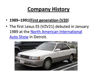 Toyota lexus | PPTX