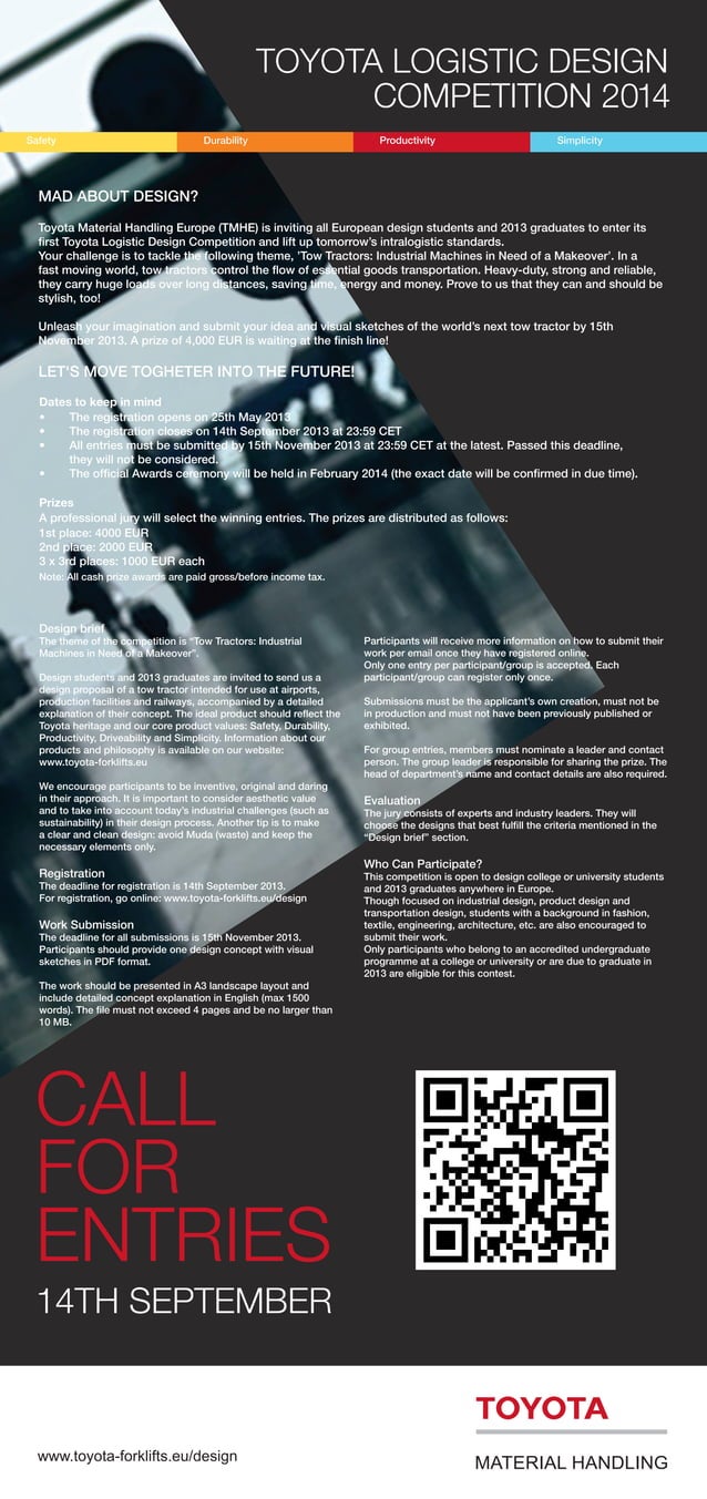 Toyota Logistic Design Competition | PDF