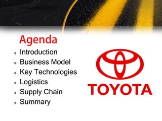 Toyota logistics | PDF