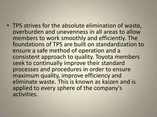 PRODUCTION AND MATERIAL MANAGEMENT | PPTX | Automotive Industry ...