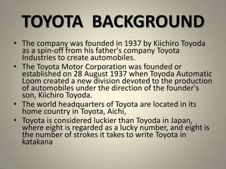 PRODUCTION AND MATERIAL MANAGEMENT | PPTX | Automotive Industry ...