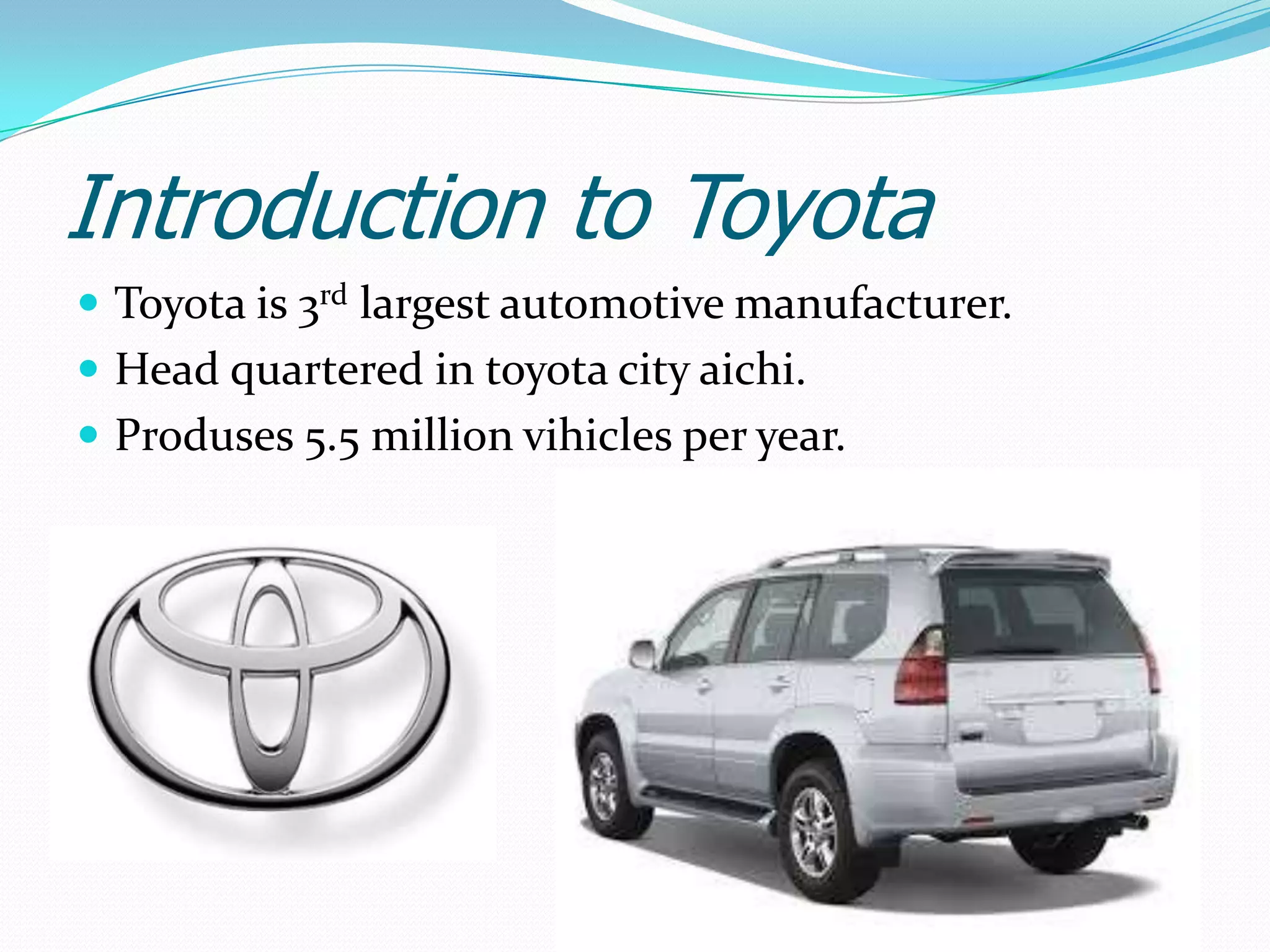 Toyota motor corporation | PPT