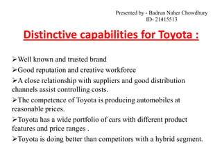 Toyota motor corporation | PPTX