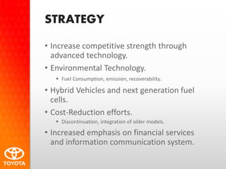 Toyota motor corporation | PPTX