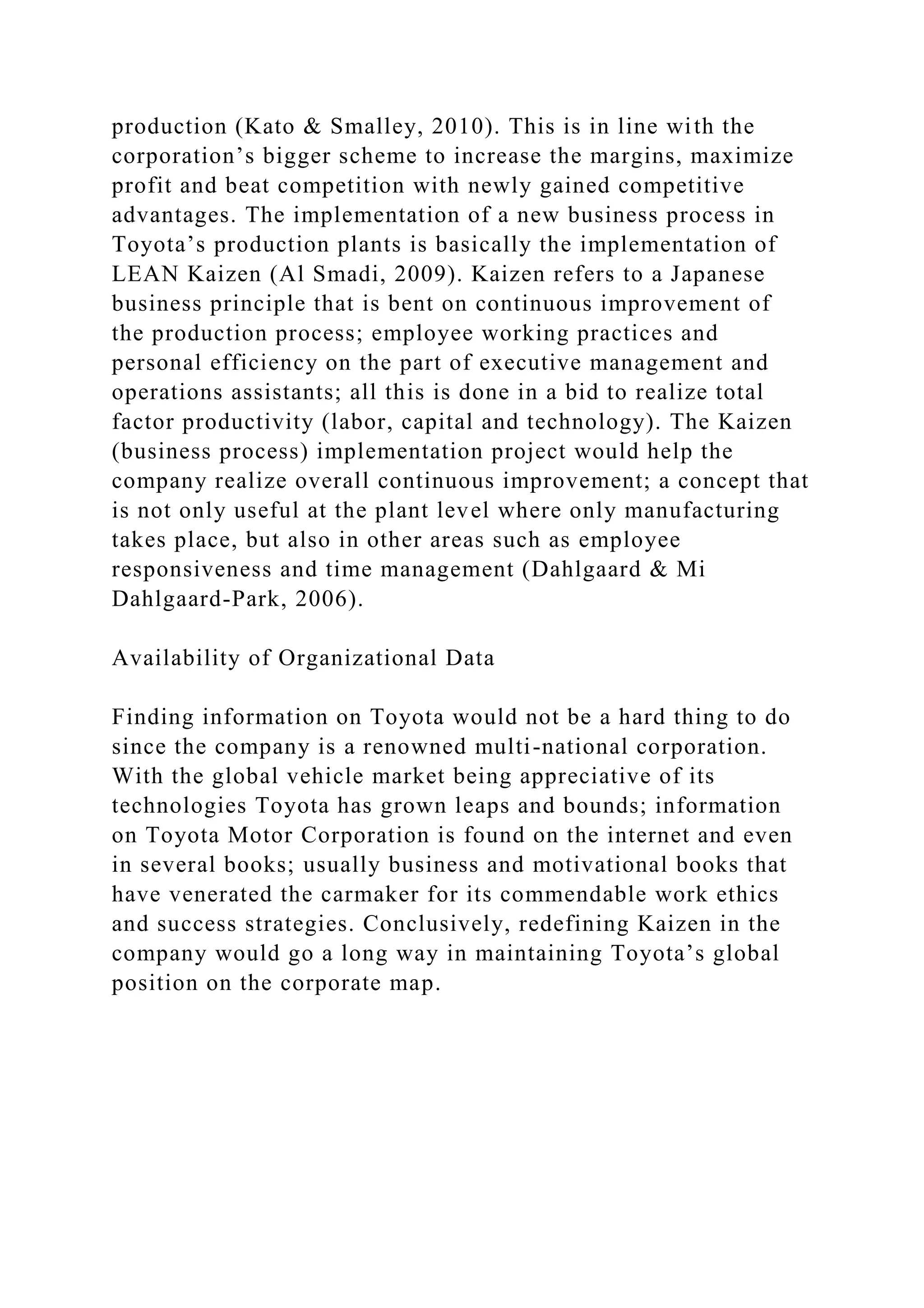 Toyota Overview Toyota; .docx