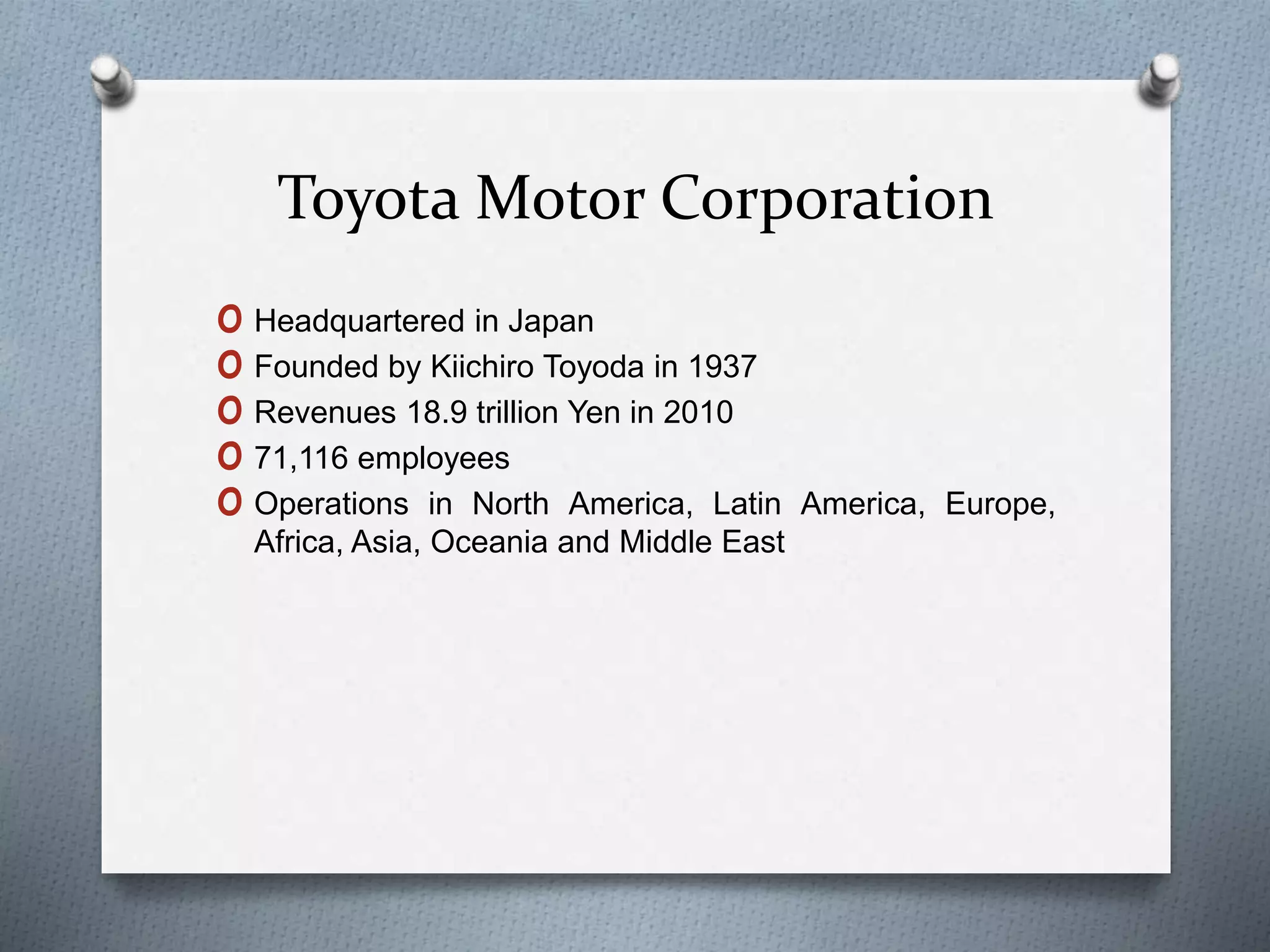 Toyota ppt | PPTX
