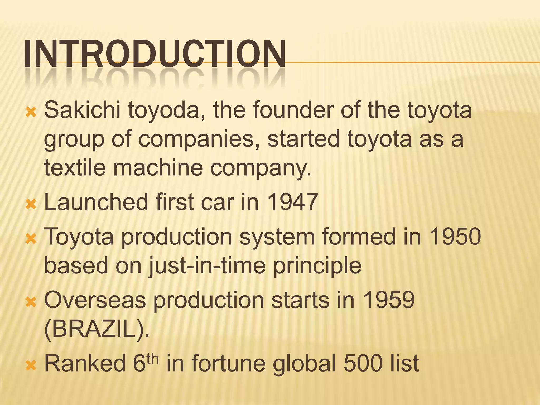 Toyota ppt | PPTX