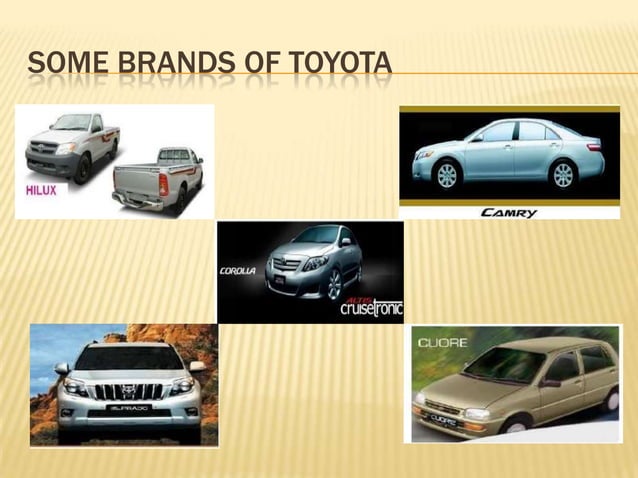 Toyota ppt | PPT