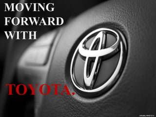 Toyota Logo Moving Forward