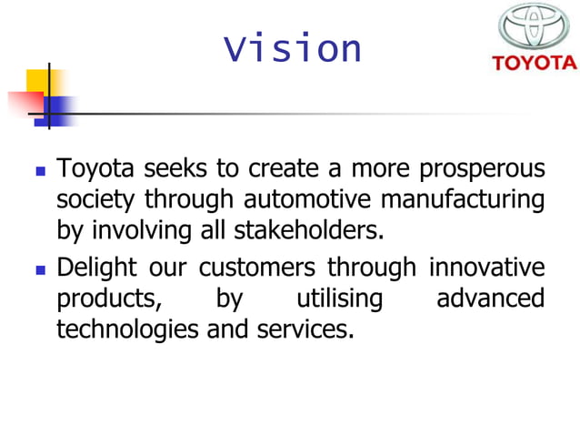 Toyota presentation | PPTX