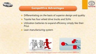 Toyota Motor Corporation || Pricing Strategy Presentation || Powerpoint ...
