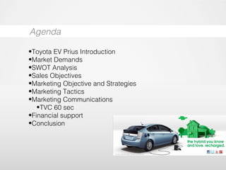 Toyota Prius EV: Marketing Management | PPT
