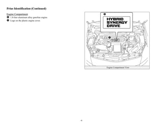 Toyota prius hev erg 3rd gen manual | PDF