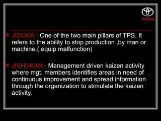 Toyota Production System | PPT