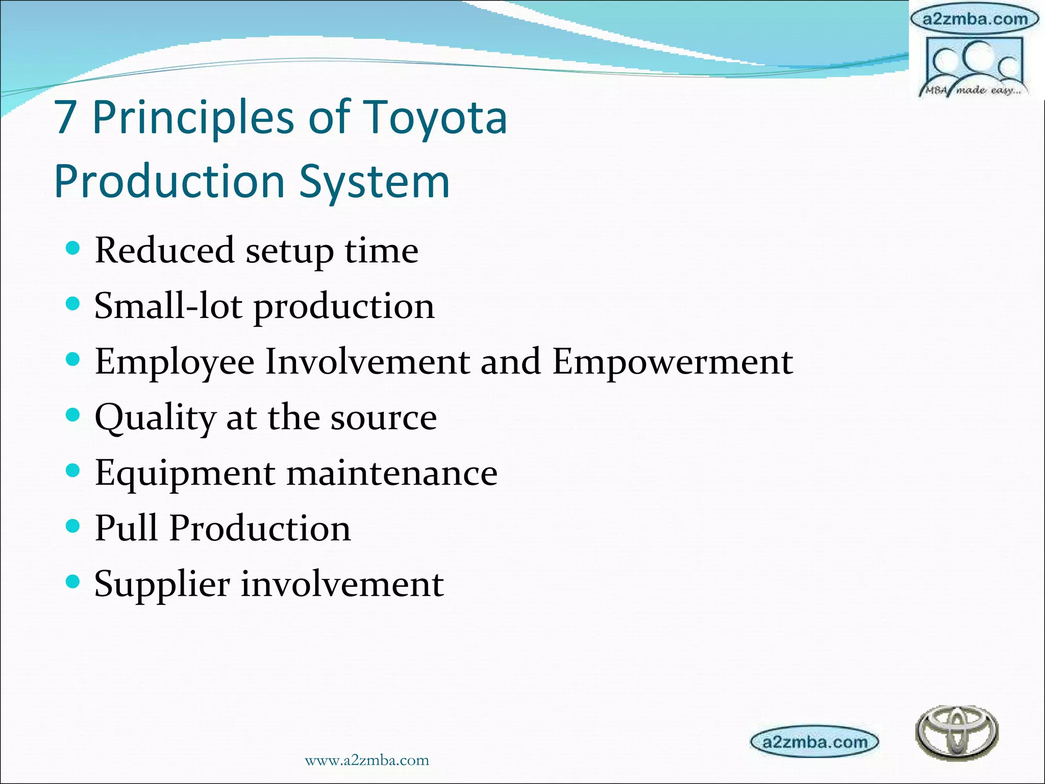 Toyota production system | PPT