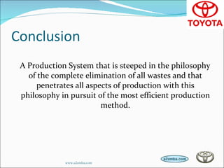 Toyota production system | PPT
