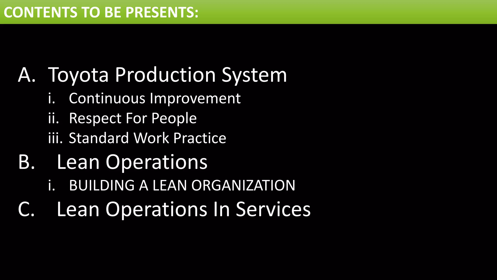 Toyota production system-Just in time-& Lean Operations | PPTX