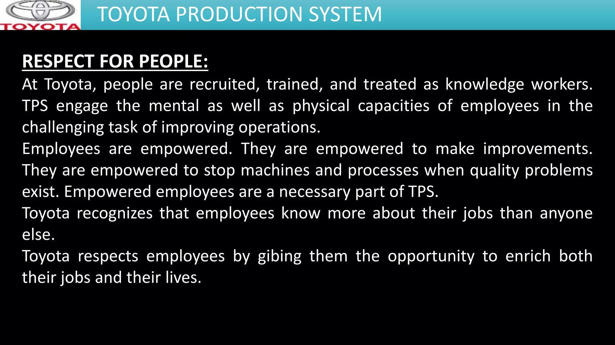 Toyota production system-Just in time-& Lean Operations | PPTX