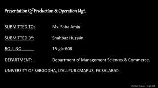 Toyota production system-Just in time-& Lean Operations | PPTX ...