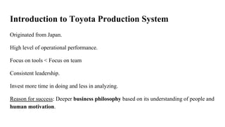 Toyota production system | PPT