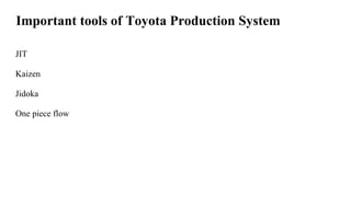 Toyota production system | PPT