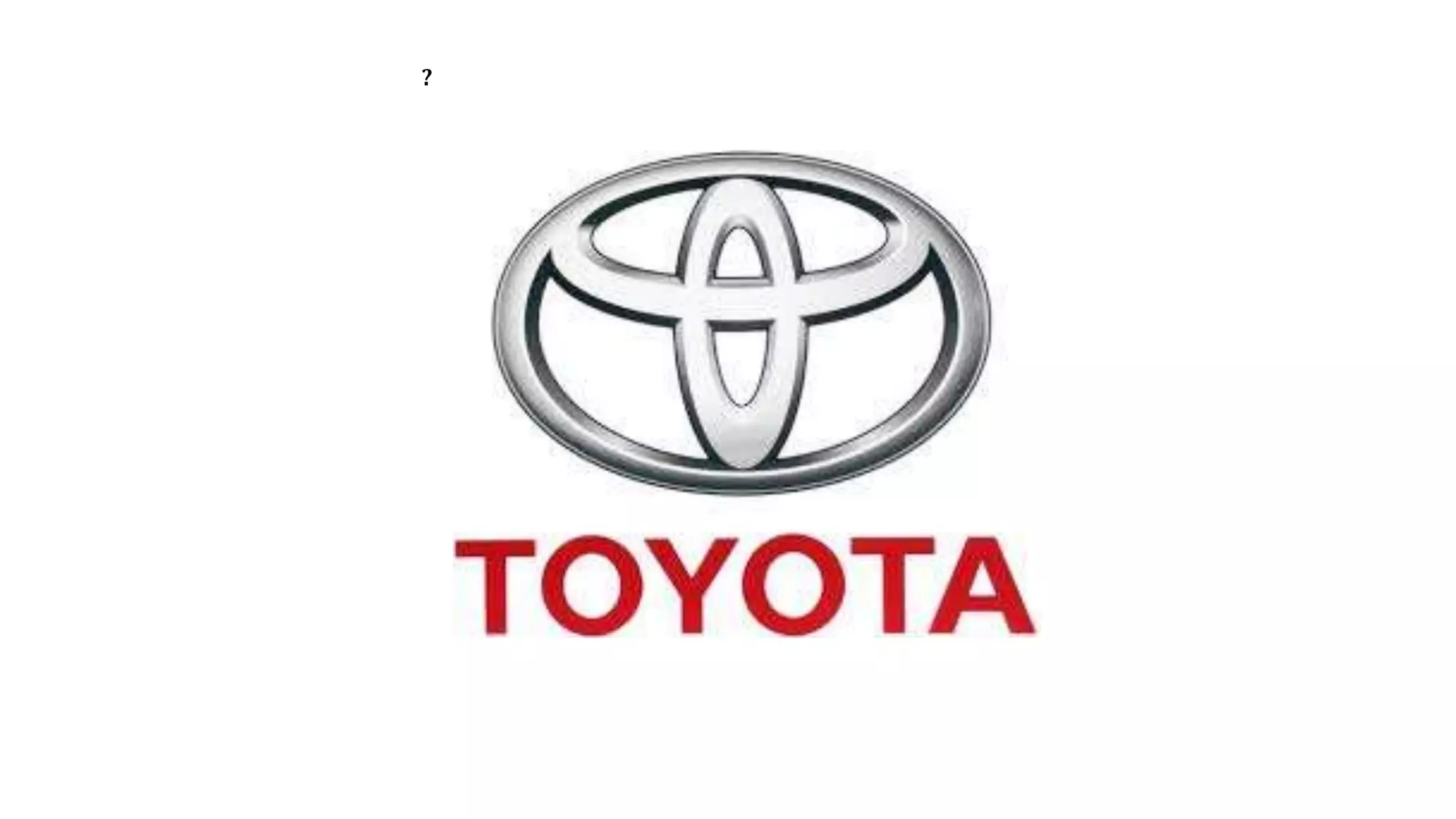Toyota production system | PPTX