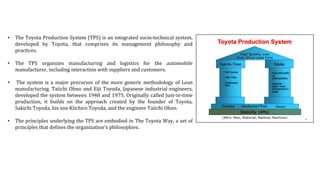 Toyota production system | PPTX