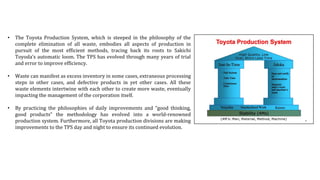 Toyota production system | PPTX