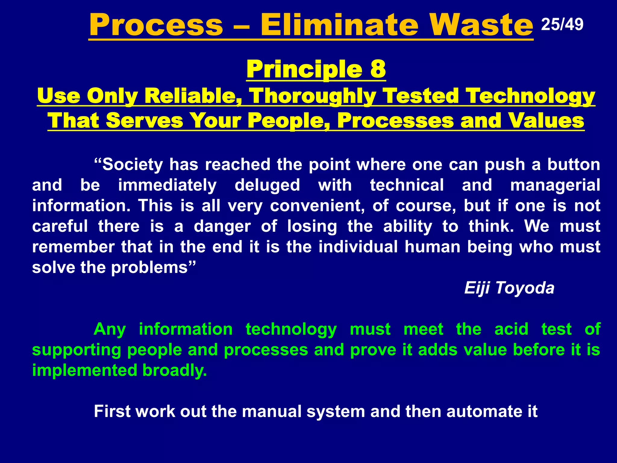 Toyota Production System 14 Management Principles | PPTX