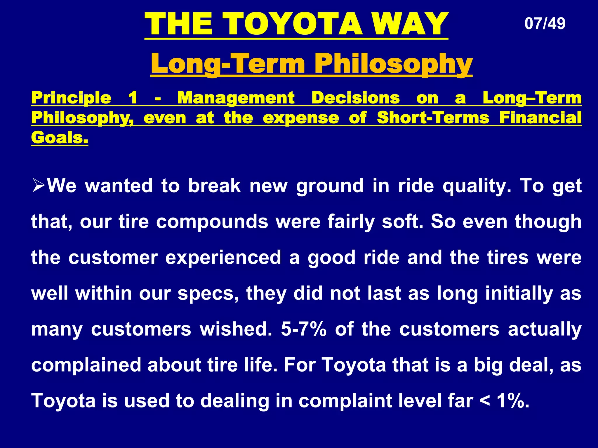 Toyota Production System 14 Management Principles | PPTX
