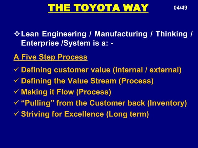 Toyota Production System 14 Management Principles | PPTX