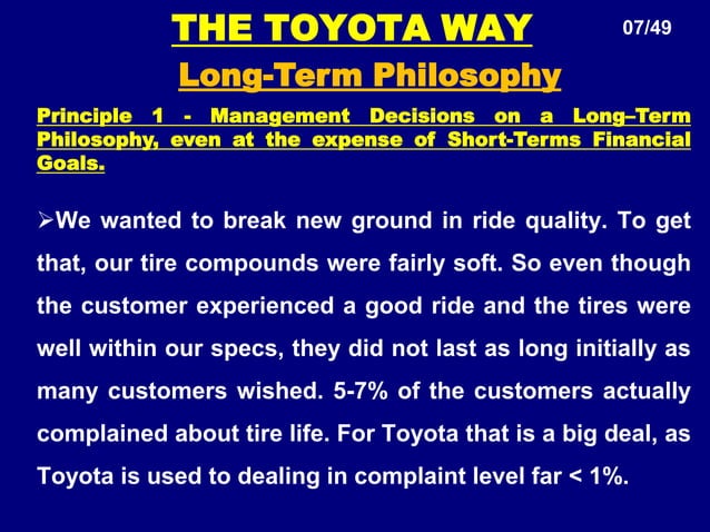 Toyota Production System 14 Management Principles | PPTX