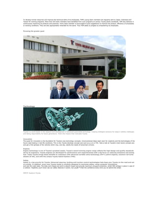 Toyota project | DOC