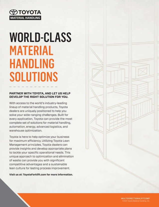 Toyota RF1-MD1X45 Multi-directional | PDF