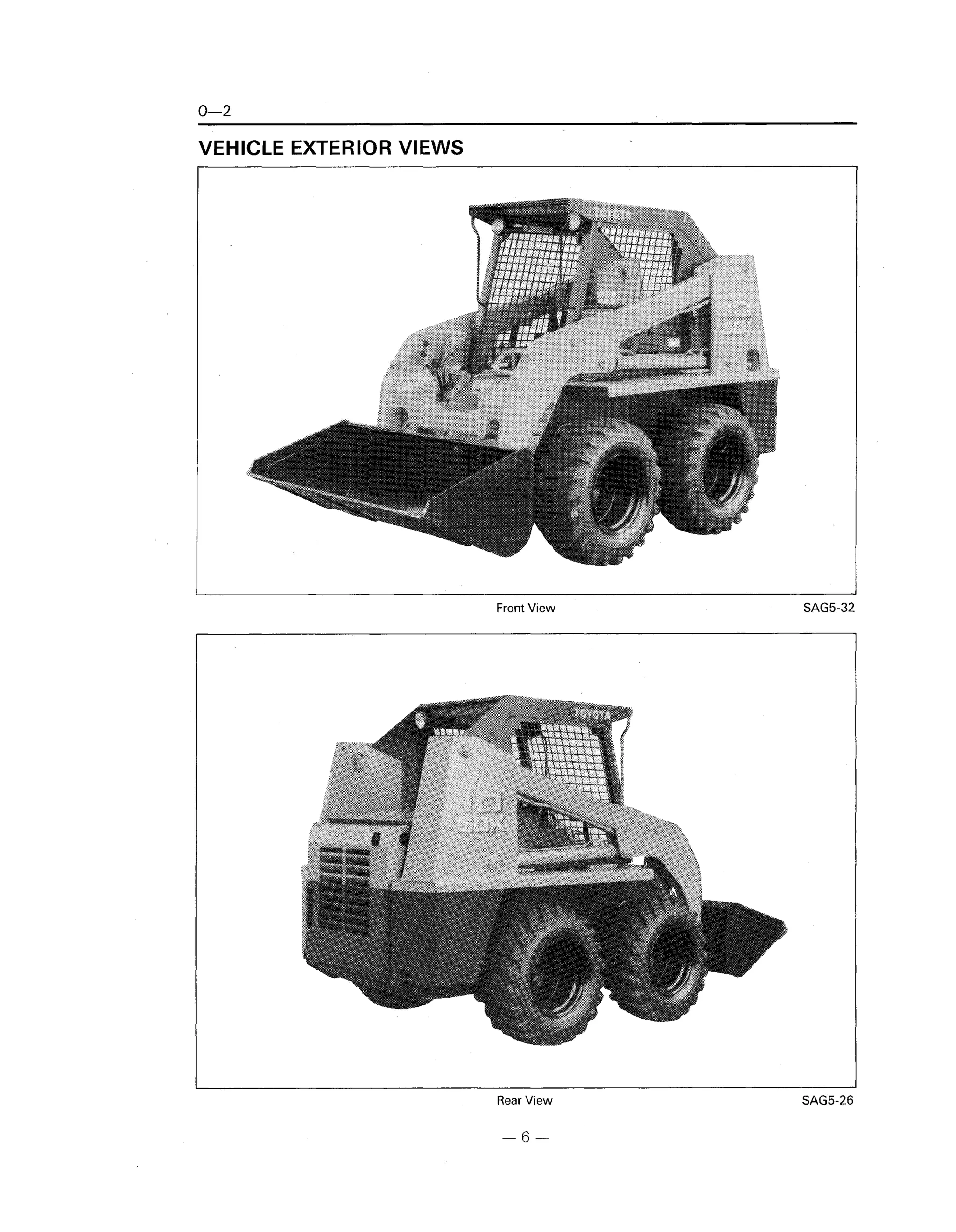Toyota sdk10 skid steer loader service repair manual | PDF