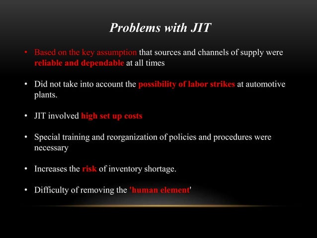 Toyota's jit revolution ppt | PPTX