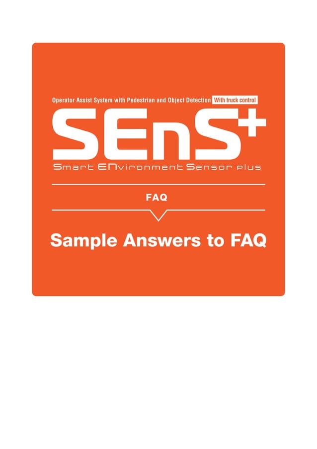 Toyota Smart Environment Sensor Plus Is an Operator-Assist System With ...