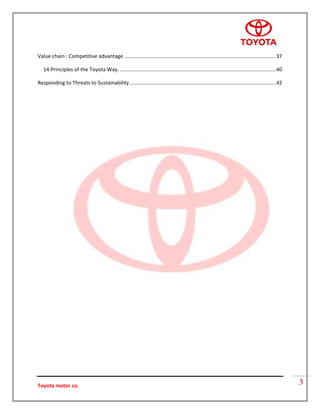 Toyota strategy | PDF