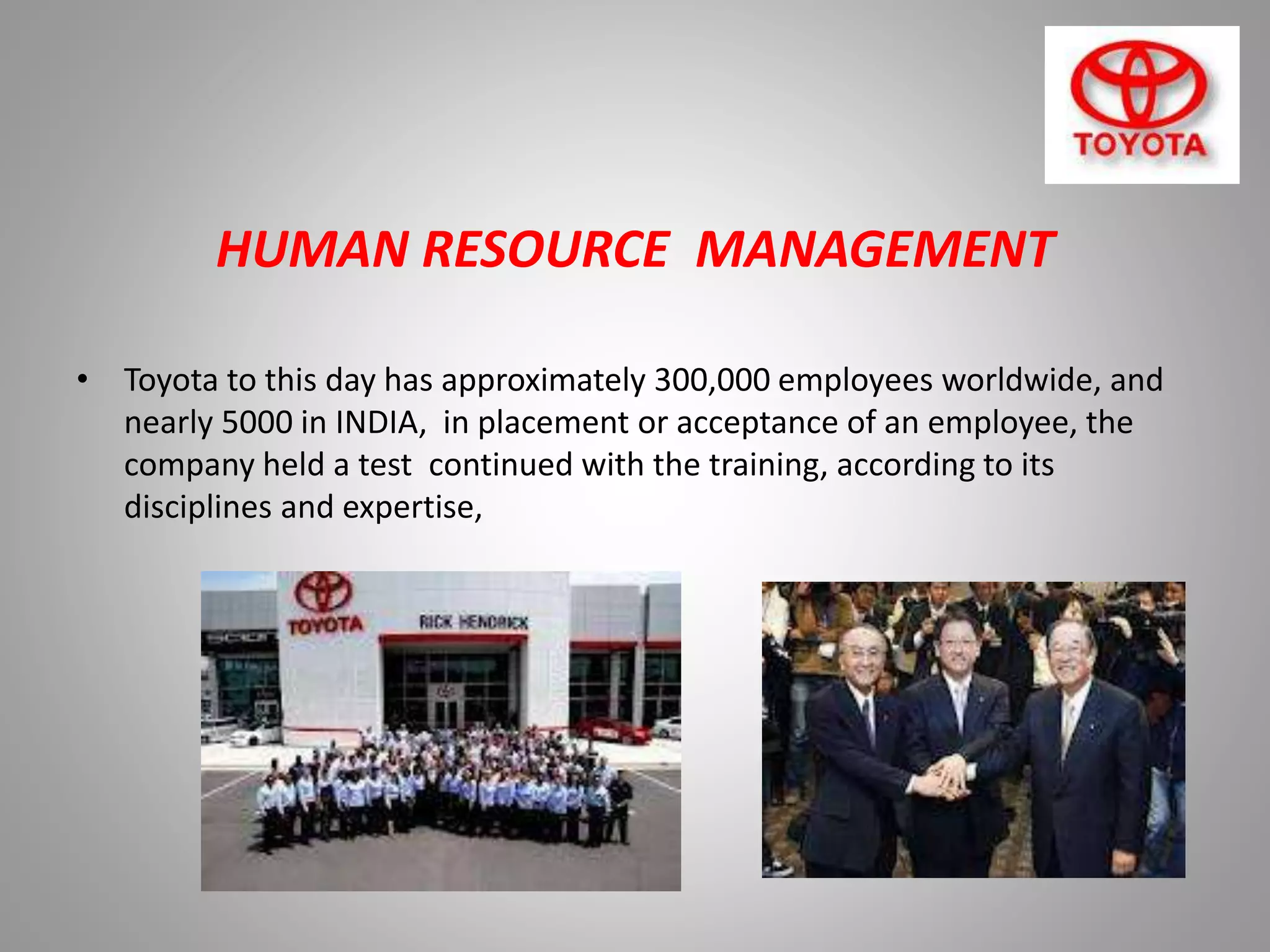 Toyota supply chain management | PPTX