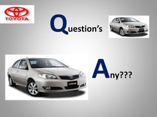 Toyota supply chain management | PPTX