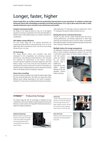 The Toyota Traigo 80 Boosts Your Productivity | PDF