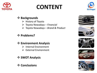 Toyota - A Study Case | PPTX