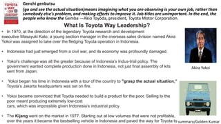 Toyota way to lean leadership | PPTX